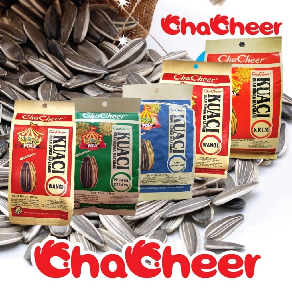 WHOLESALE PRICE CHA CHEER KUACI GARAM LAUT/WANGI/KRIM/KELAPA100g- 220g ...