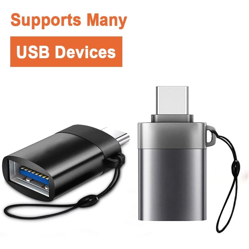 ใหม่ Frosted Shell USB-C USB 3.1ประเภท C USB ตัวผู้ USB 3.0หญิงอะแดปเต ...