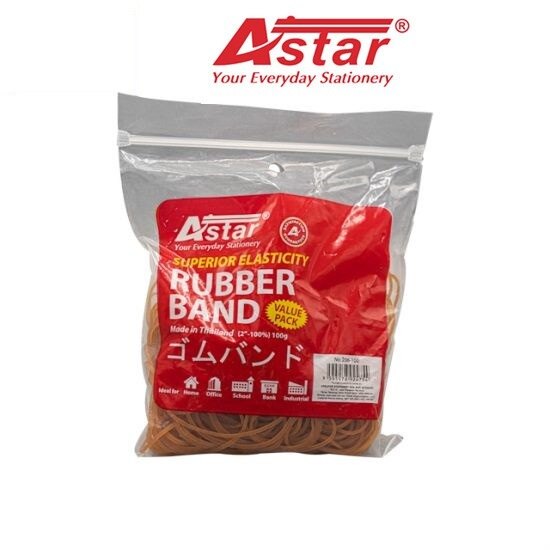 Astar Superior Elasticity Brown Rubber Band 2 / Getah Coklat | Lazada