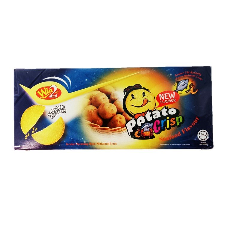 20g x 30pcs Snacks Win2 Potato Crisps [Vegetable/BBQ/Curry/Sweet Potato ...