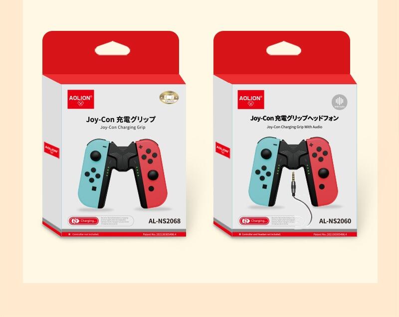 Narsta เกมแท่นชาร์จสำหรับ Switch Joycon Handle Gaming Controller Grip Charging Station สำหรับ ...