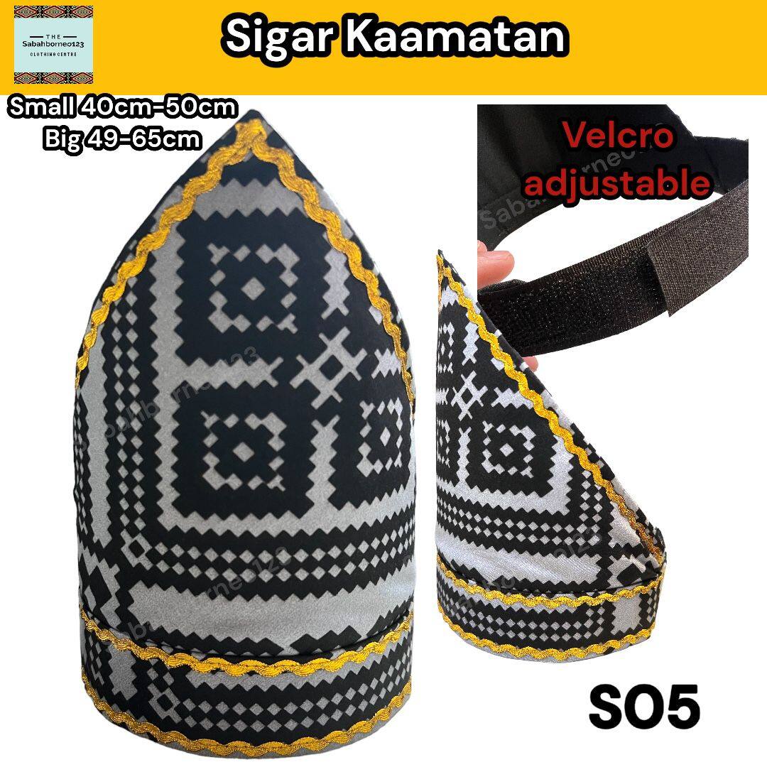Sigar kadazan dusun sabah tanjak tradisional siga /sigal kaamatan sigah ...