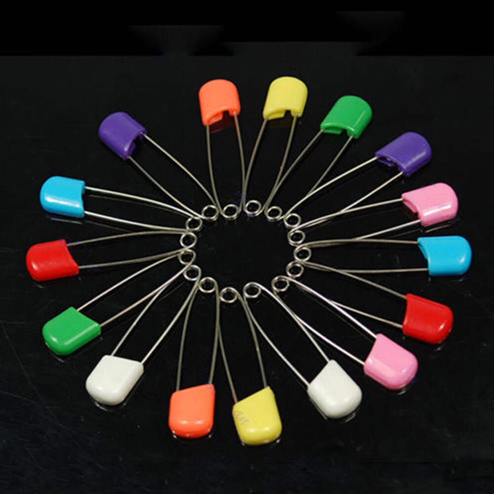 10ชิ้นเข็มกลัดผ้าอ้อมเด็กผู้ถือความปลอดภัยล็อคผ้าผ้าอ้อมล็อคคลิปใหม่ ...