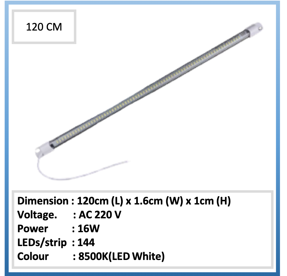 Chiller LED Light Waterproof Display Showcase Chiller Open Chiller ...