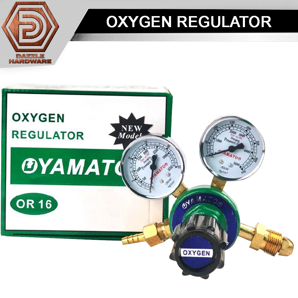 Yamato oxygen regulator OR16 Oxygen indicator oxygen gas controller O2 ...