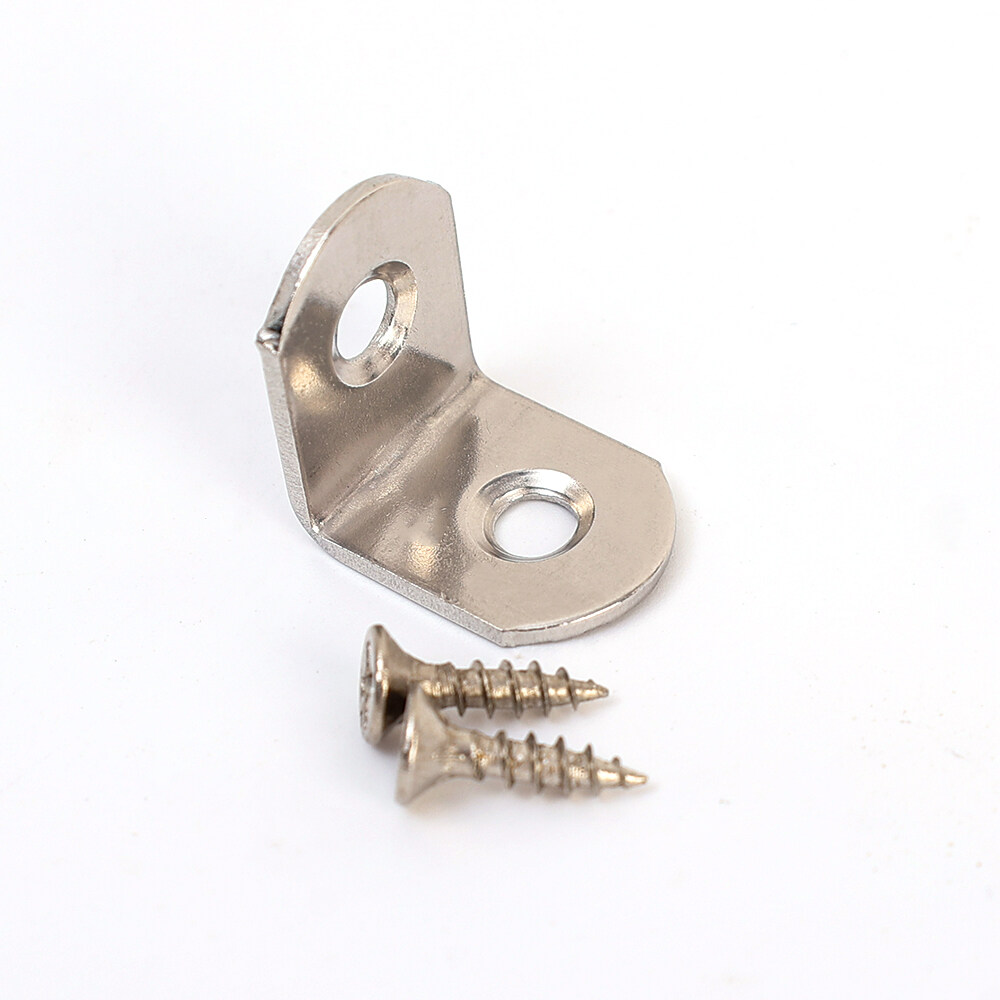 Polocat 1/5/10set Solid L Bracket Stainless Steel 90 Degree Angle ...