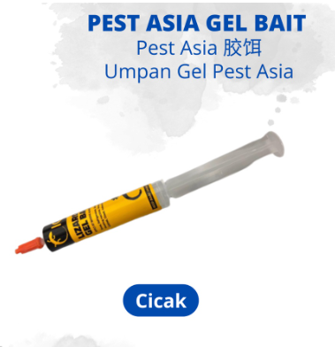 Ubat Racun Cicak Lizard Killer Poison POWER Berkesan / Lizard Killer ...