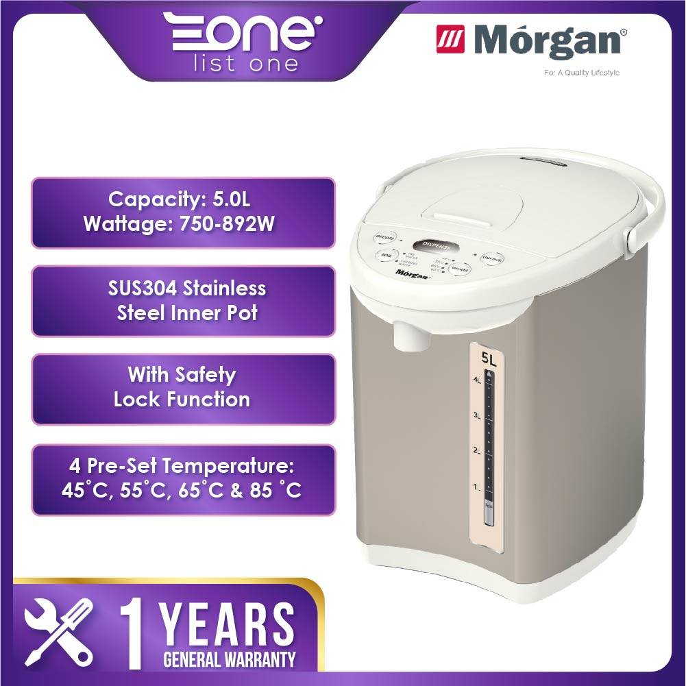 Morgan 5L Thermo Pot MTP-350TS | Lazada