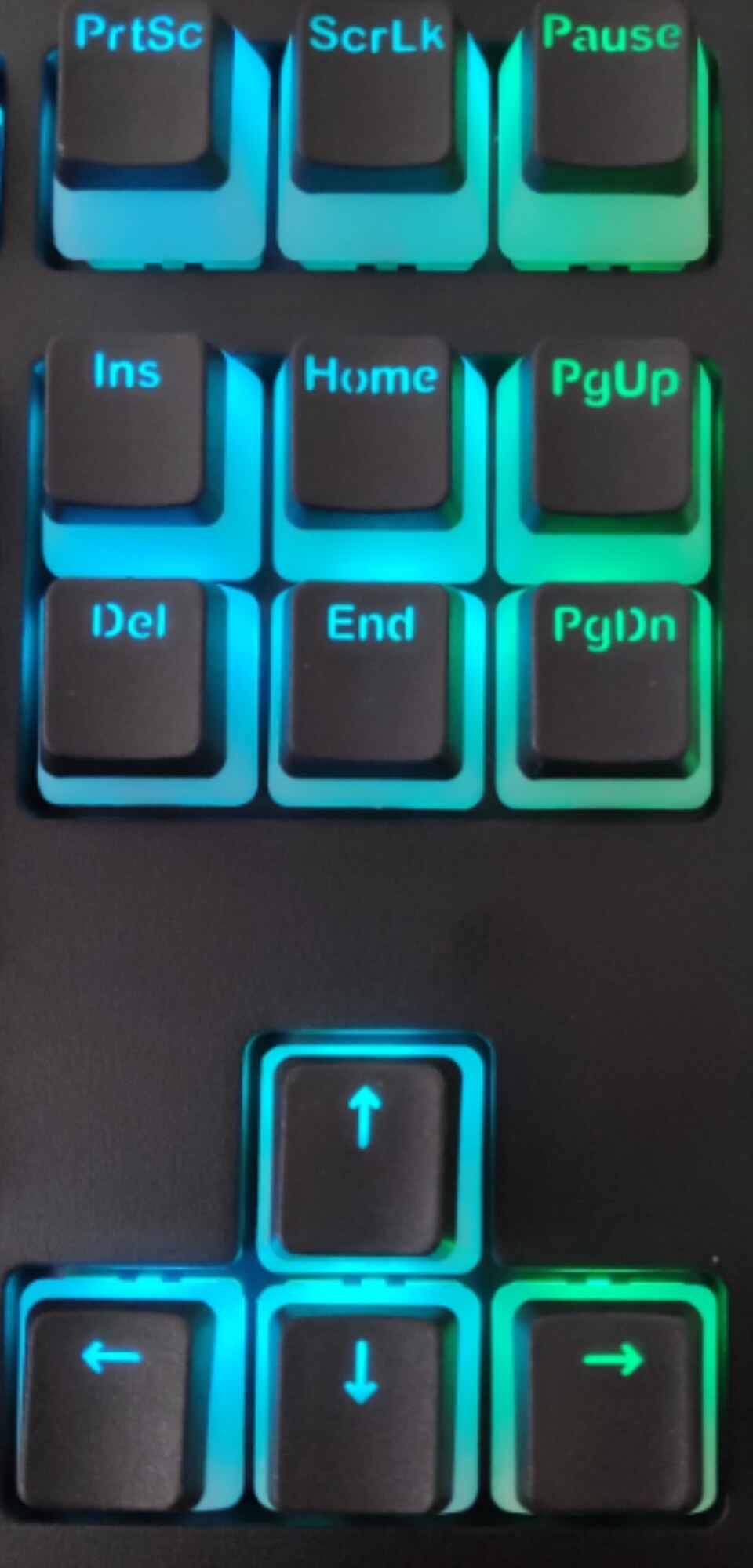 【A HOT】 PBT keycap for mechanical keyboard numpad cherry mx backlit ...