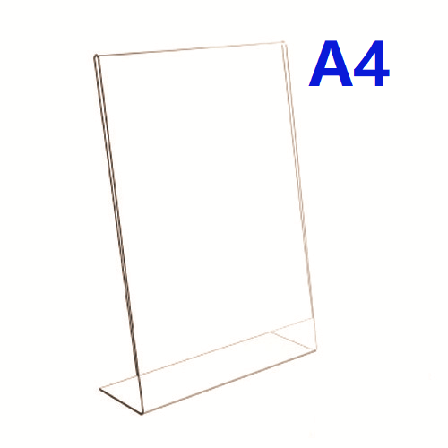 Display Stand Acrylic L Shape A4 / A5 / A6 Frame Stand | Lazada