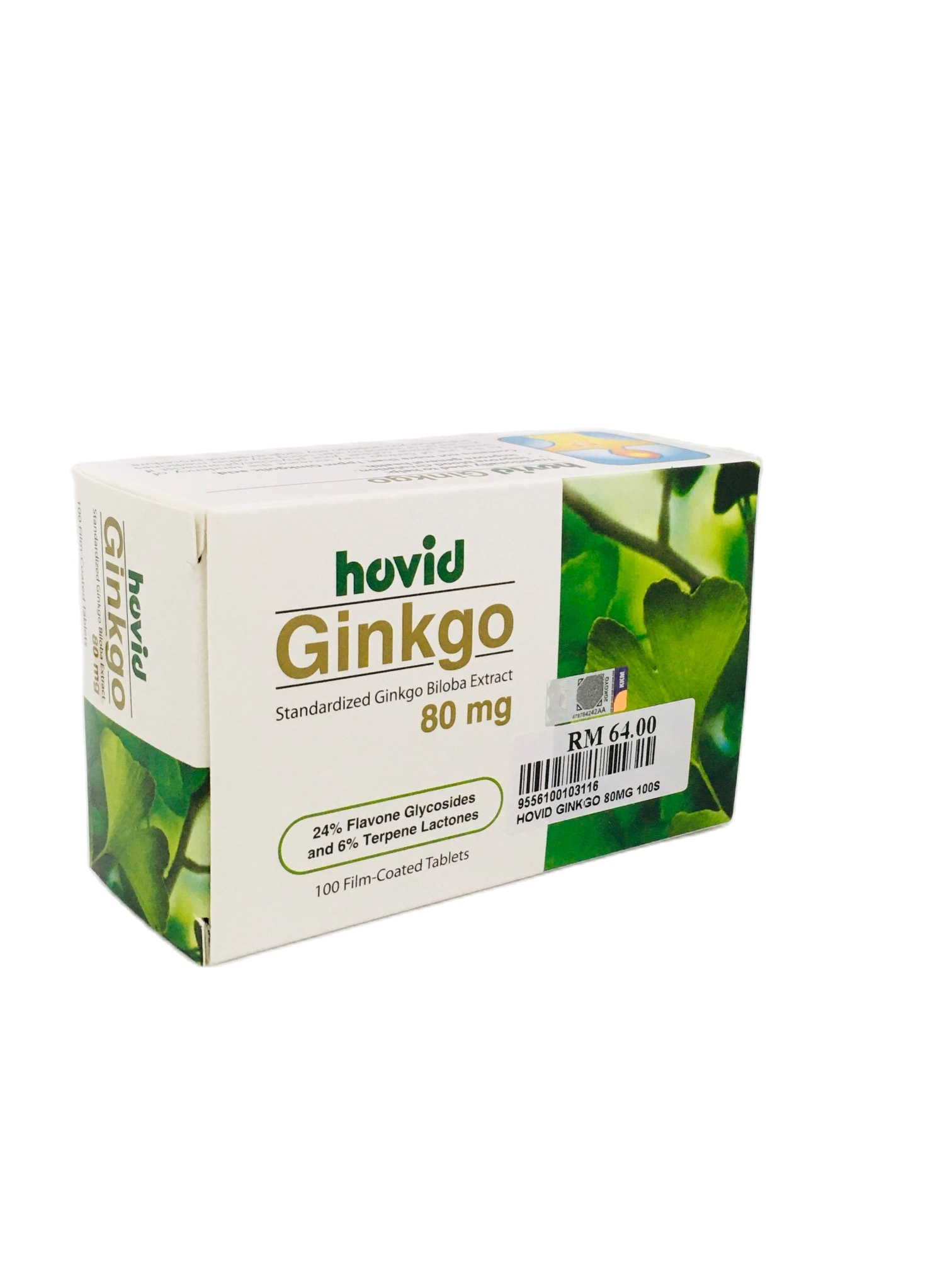 Hovid Ginkgo 80mg Tab 100s | Lazada