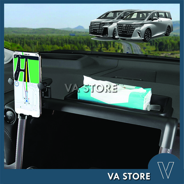 Toyota Alphard Vellfire 2024 AH40 AGH40 Car Phone Holder with Dashboard ...