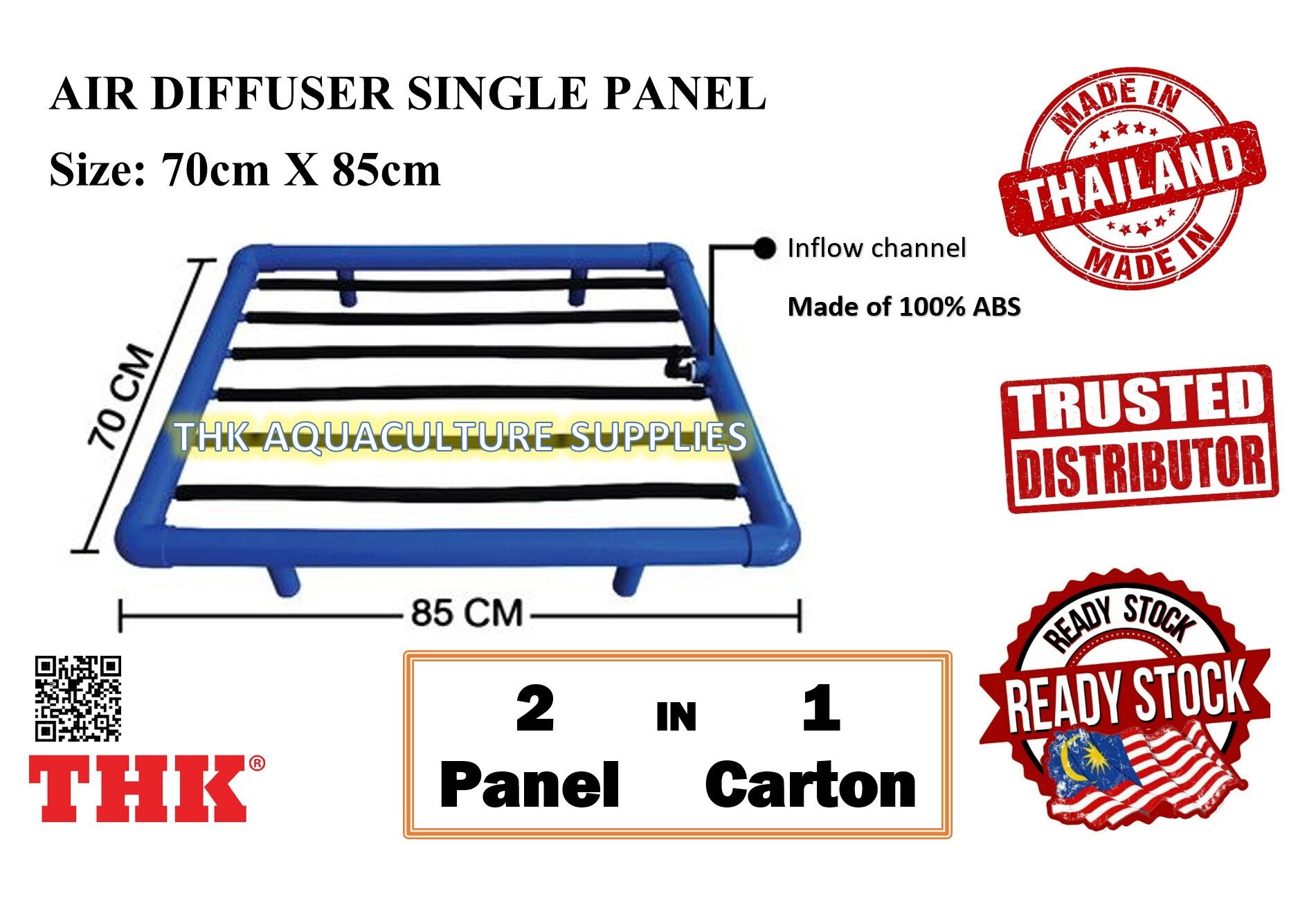 Air Diffuser Single Panel / Aeration Panel / Aerotube / Pipe Angin for ...