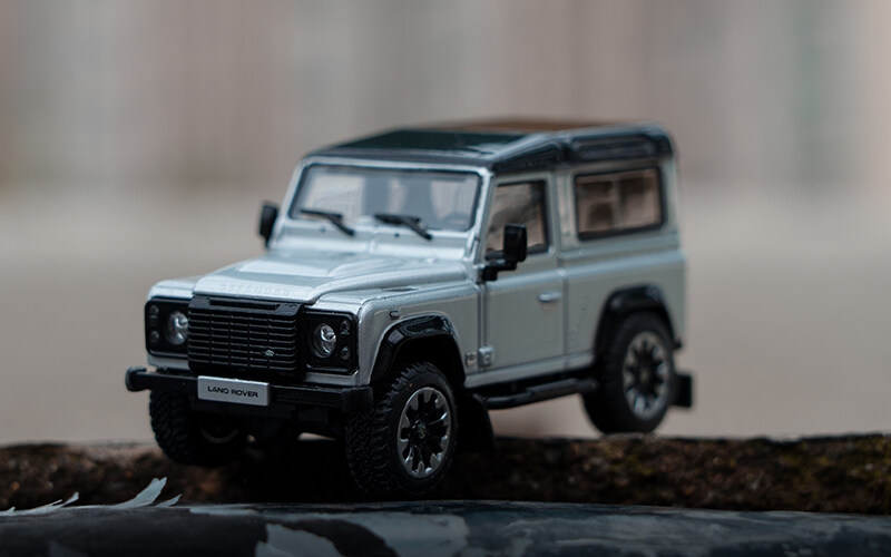 LCD 1:64 Land Rover Defender 90 70th ครบรอบรถโมเดล Diecast - Mini Model ...