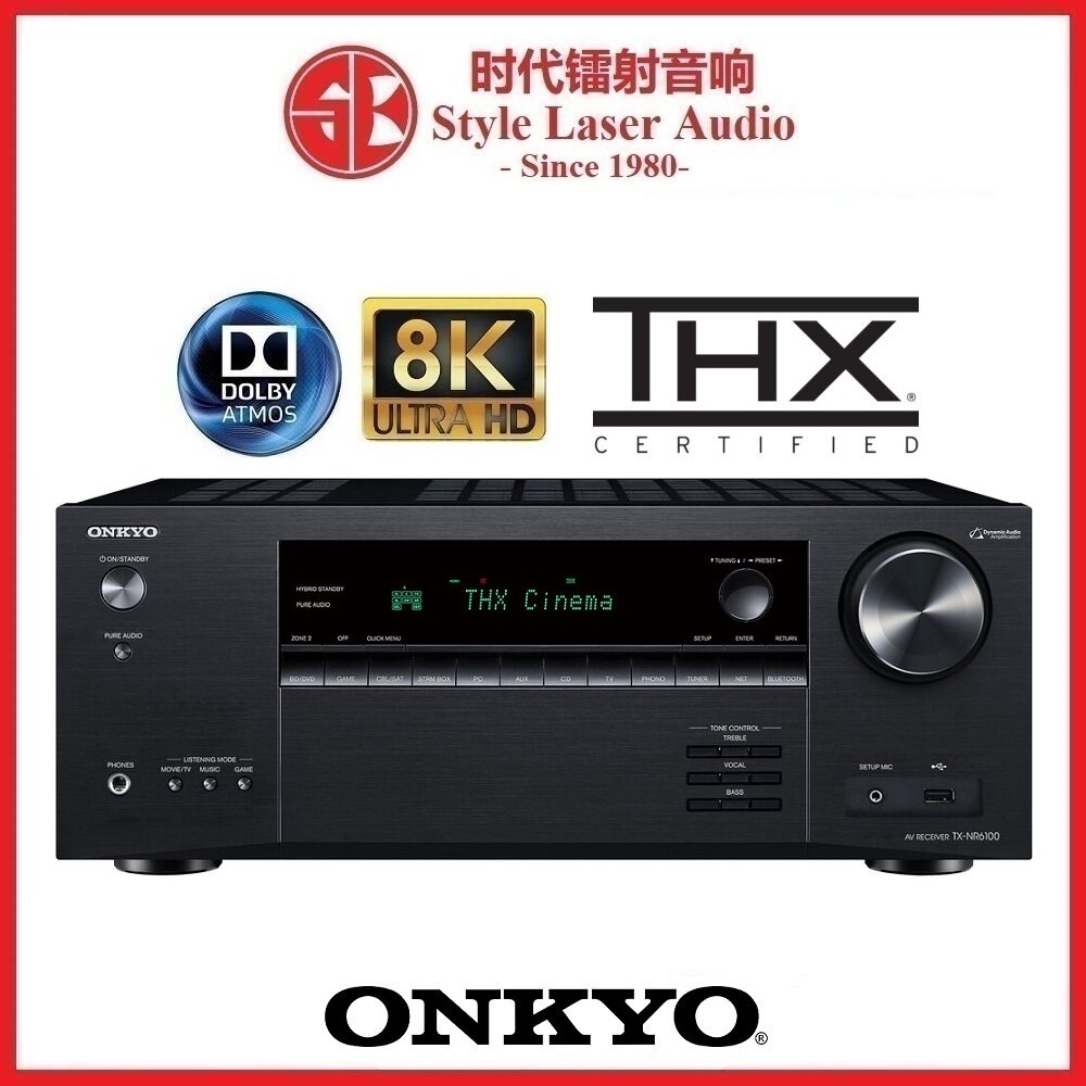 Onkyo TX-NR6100 7.2Ch THX Certified Network AV Receiver | Lazada