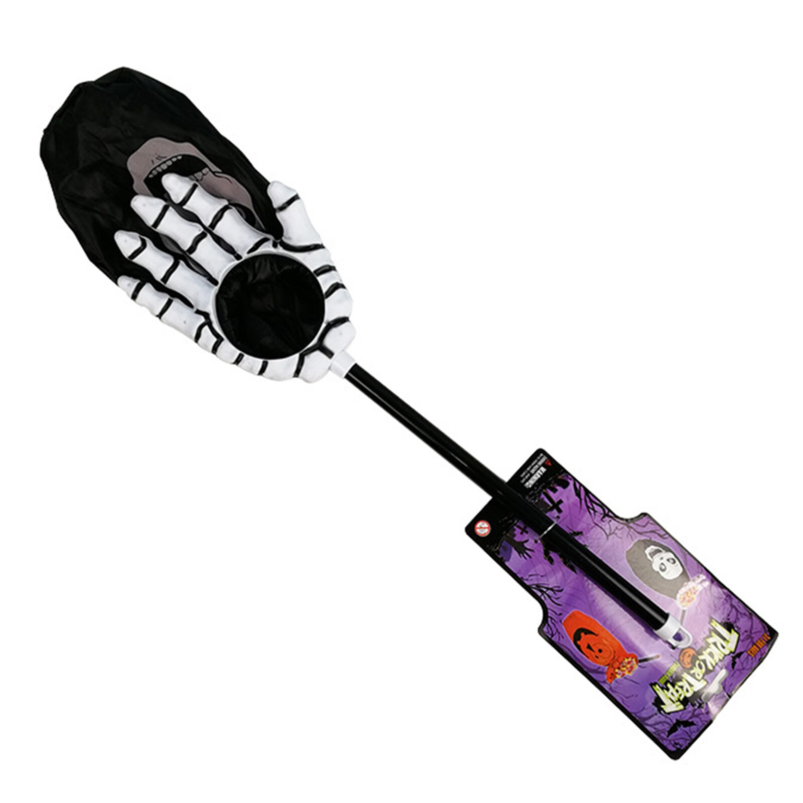 Microgood ฮาโลวีนถุงขนมสะดุดตาตกแต่งตลกความจุขนาดใหญ่นำมาใช้ใหม่เคล็ดลับหรือรักษาแบบพกพาหลอก ...