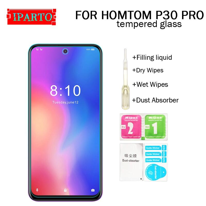 HOMTOM P30 PRO กระจกนิรภัย100%,อุปกรณ์เสริมฟิล์ม9H สำหรับ P30 PRO (ไม่ ...