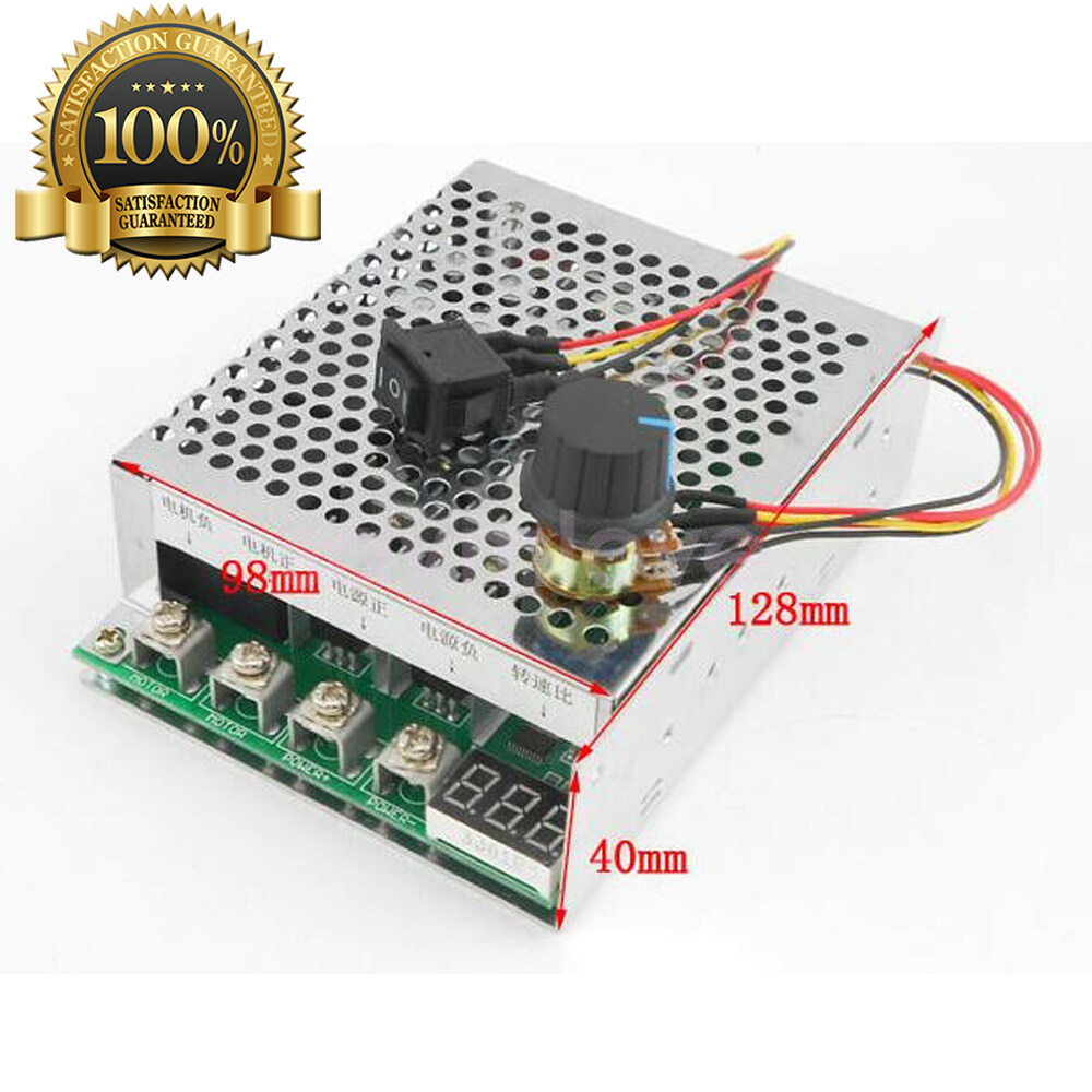 【Fast delivery】PWM Variable DC Motor Speed Controller DC 10-55V 100A ...