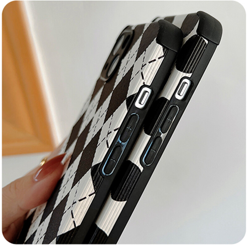 สำหรับ Vivo Y75 Y72 5G กรณี,แฟชั่นที่สวยงามดอกไม้ Checkered Dots รูปแบบ ...