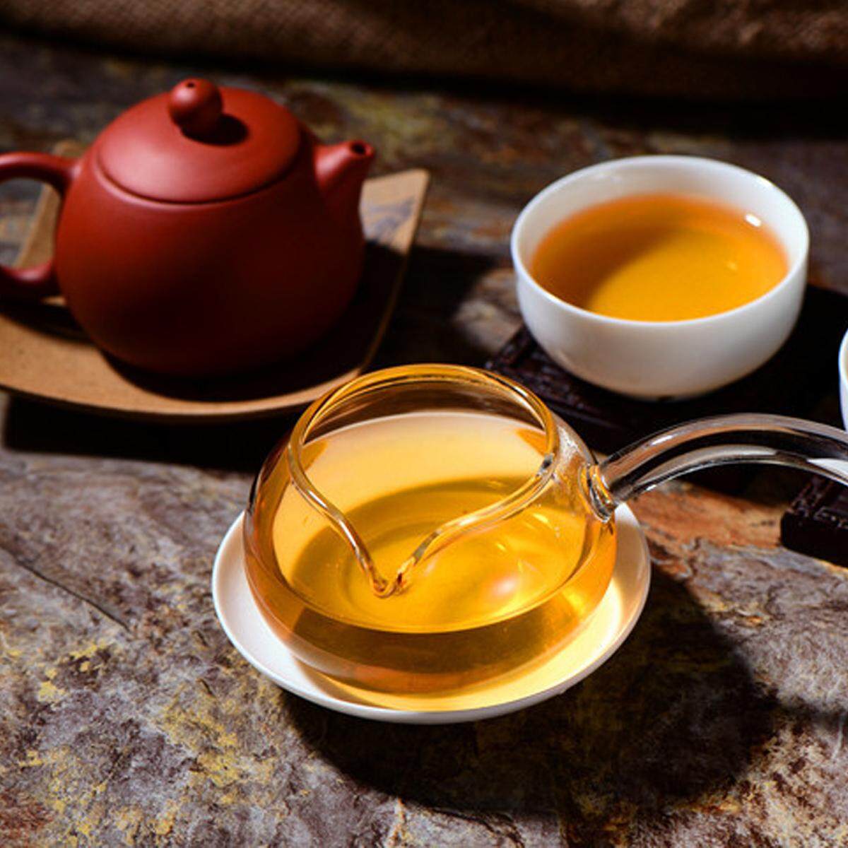 250g Raw Puer Green Tea Brown Mountain Early Spring Old Pu-erh Sheng ...