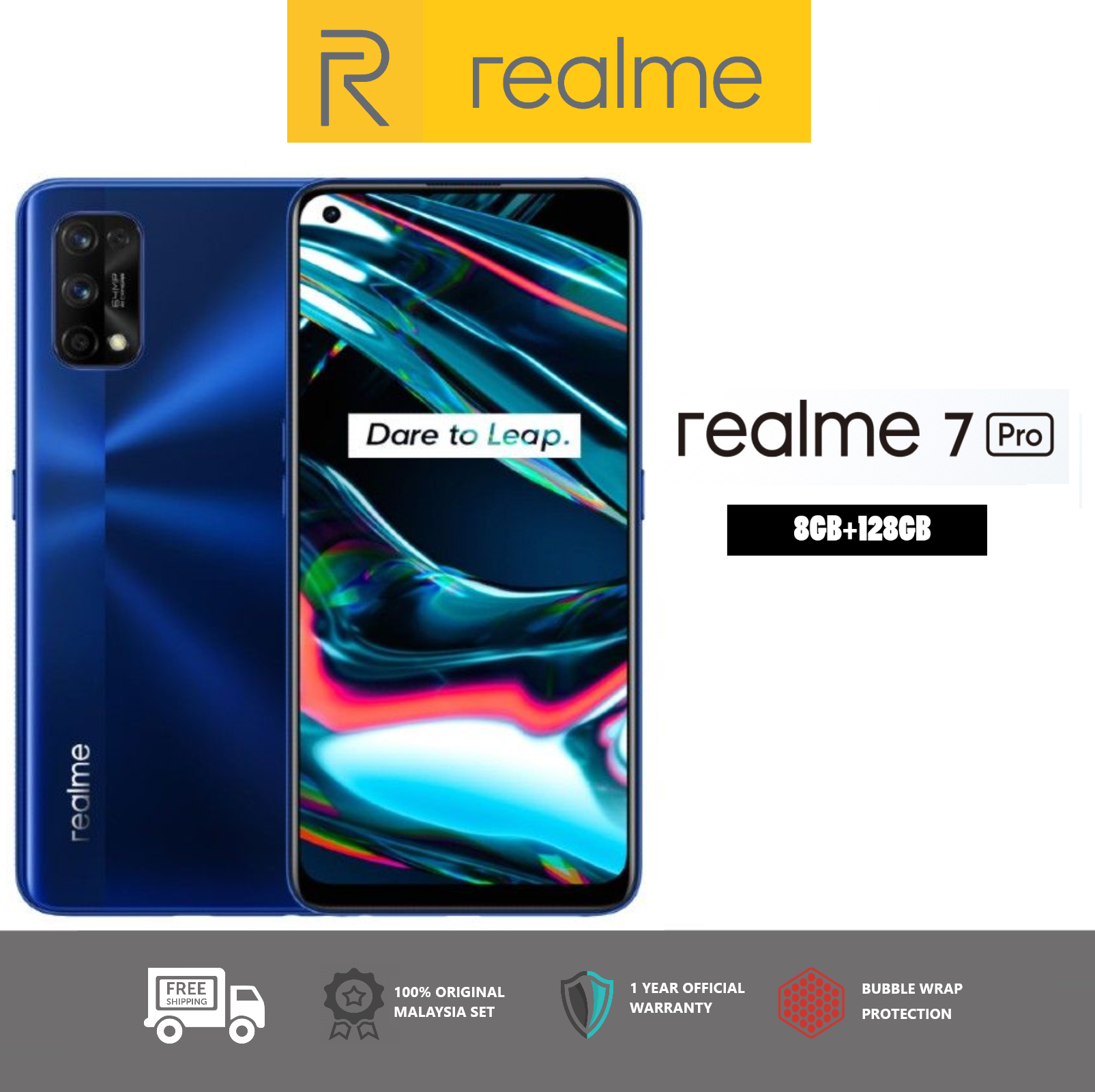 Realme 7 Pro Price in Malaysia & Specs - RM1299 | TechNave