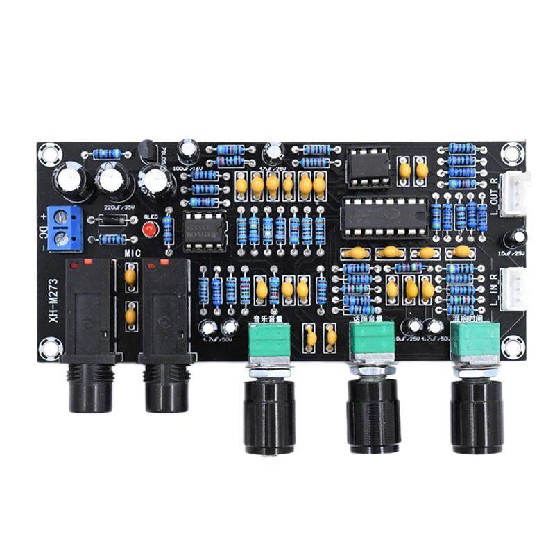 PT2399 Digital Microphone Amplifier Board Reverberation Karaoke Reverb ...