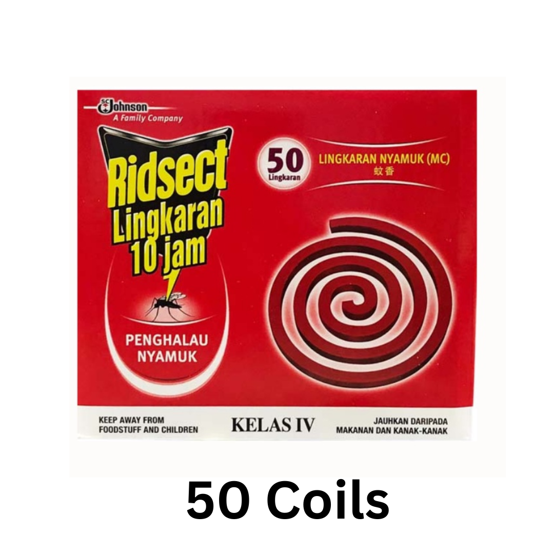 Ridsect Mosquito Coil/ Lingkaran Nyamuk (50/20/10 coils) | Lazada