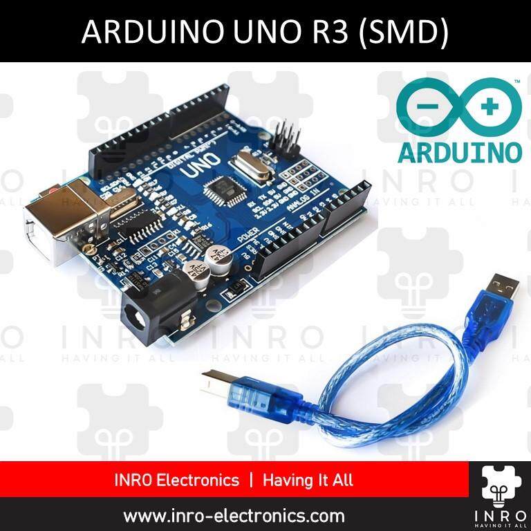 Arduino UNO R3 | SMD package microcontroller | Compatible version | Lazada