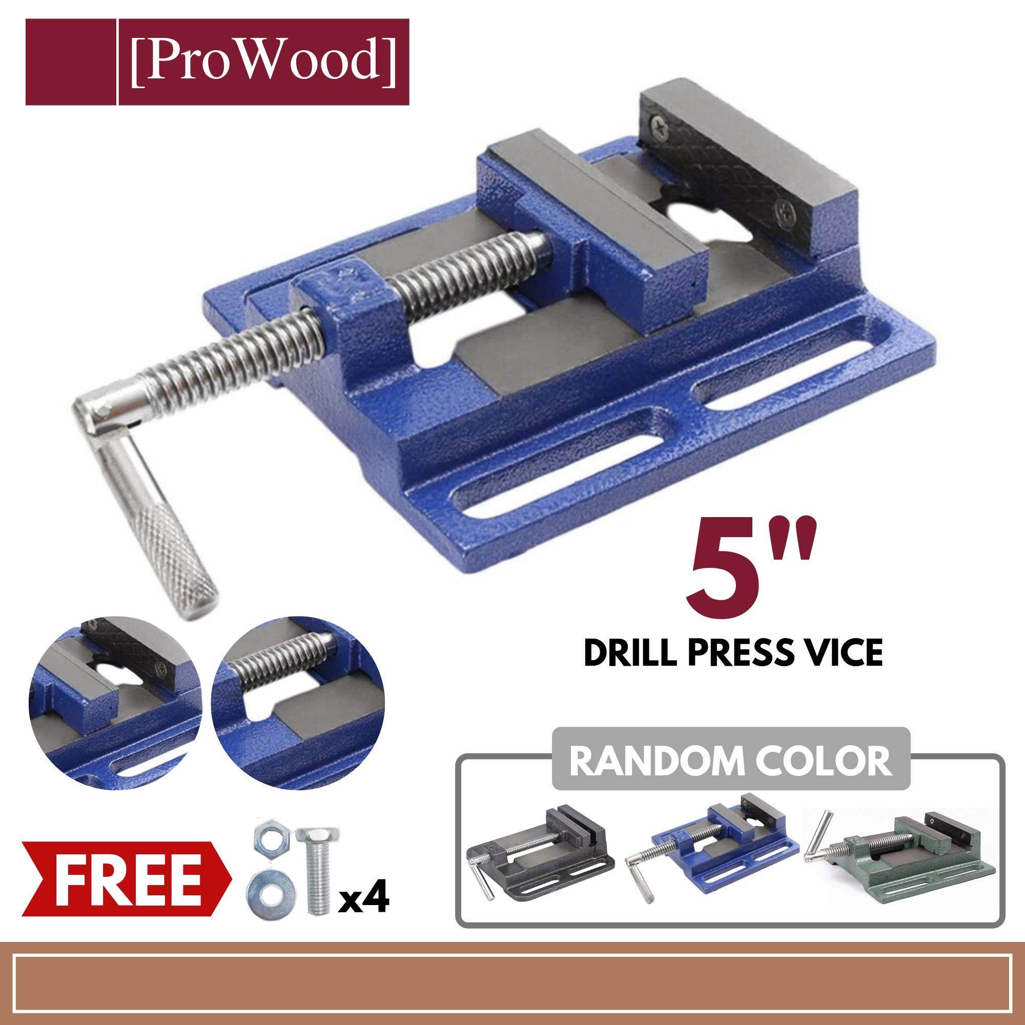 PROWOOD 5 Inch Drill Press Vise Bench Vise Heavy Duty Drill Vise Bench ...