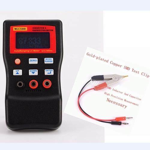 Mlc500 Digital Lc Meter Professional Lcd Capacitance Inductance Meter ...