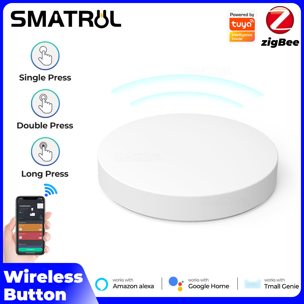 SMATRUL Zigbee Wireless mini Smart Button Switch Smart Home Switch ... SMATRUL Zigbee Wireless mini Smart Button Switch Smart Home Switch ...