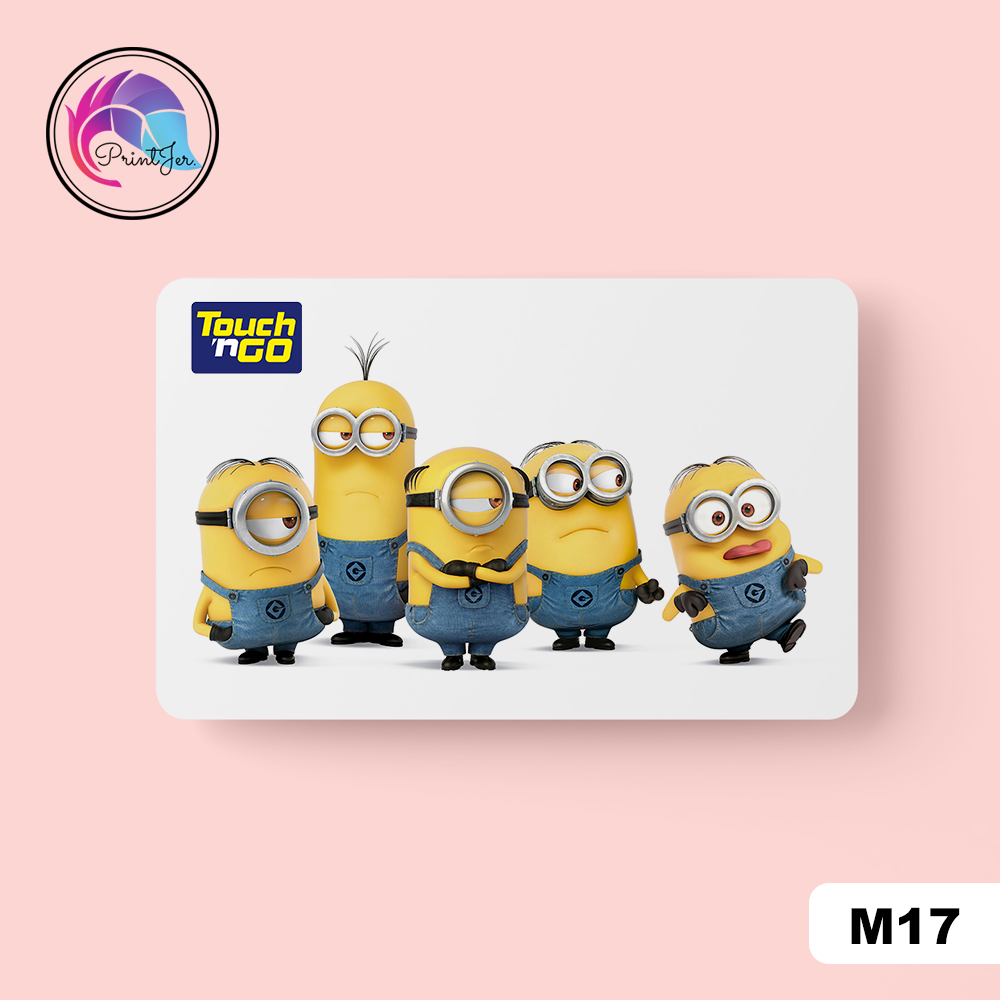 MINIONS ( SERIES 2 ) - Touch n Go Card Sticker Cover (Waterproof, High ...