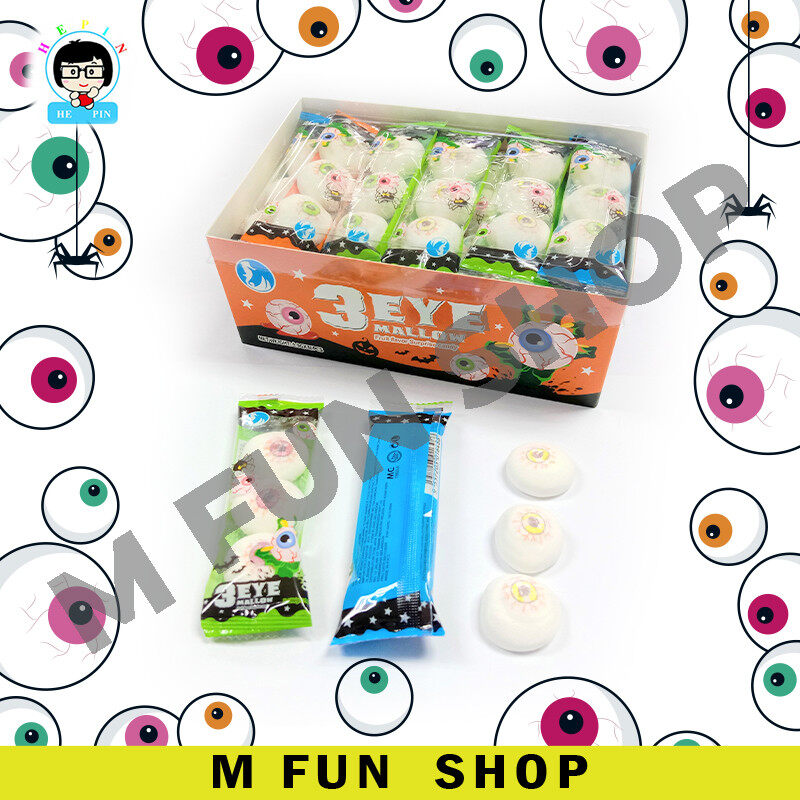 *1 Pack = 3 Pcs* Seahorse 30Pcs Marshmallow 3 Eye Mallow Marshmallow ...