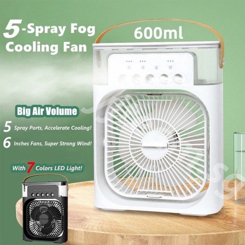 *SPECIAL VIRAL FAN* READY STOCK 600ml USB Air Cooler Portable Mist Fan ...
