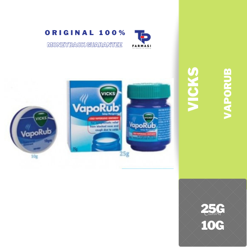 Vicks VapoRub (10g / 25g) | Lazada