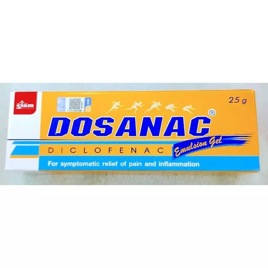 (READY STOCK) DOSANAC GEL 25G QUICK RELIEVE MUSCLE PAIN JOINTS INJURIES ...