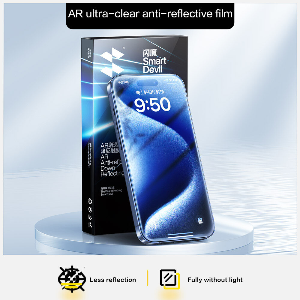 SmartDevil Anti-Reflection Screen Protector for iPhone 15 Pro max ...
