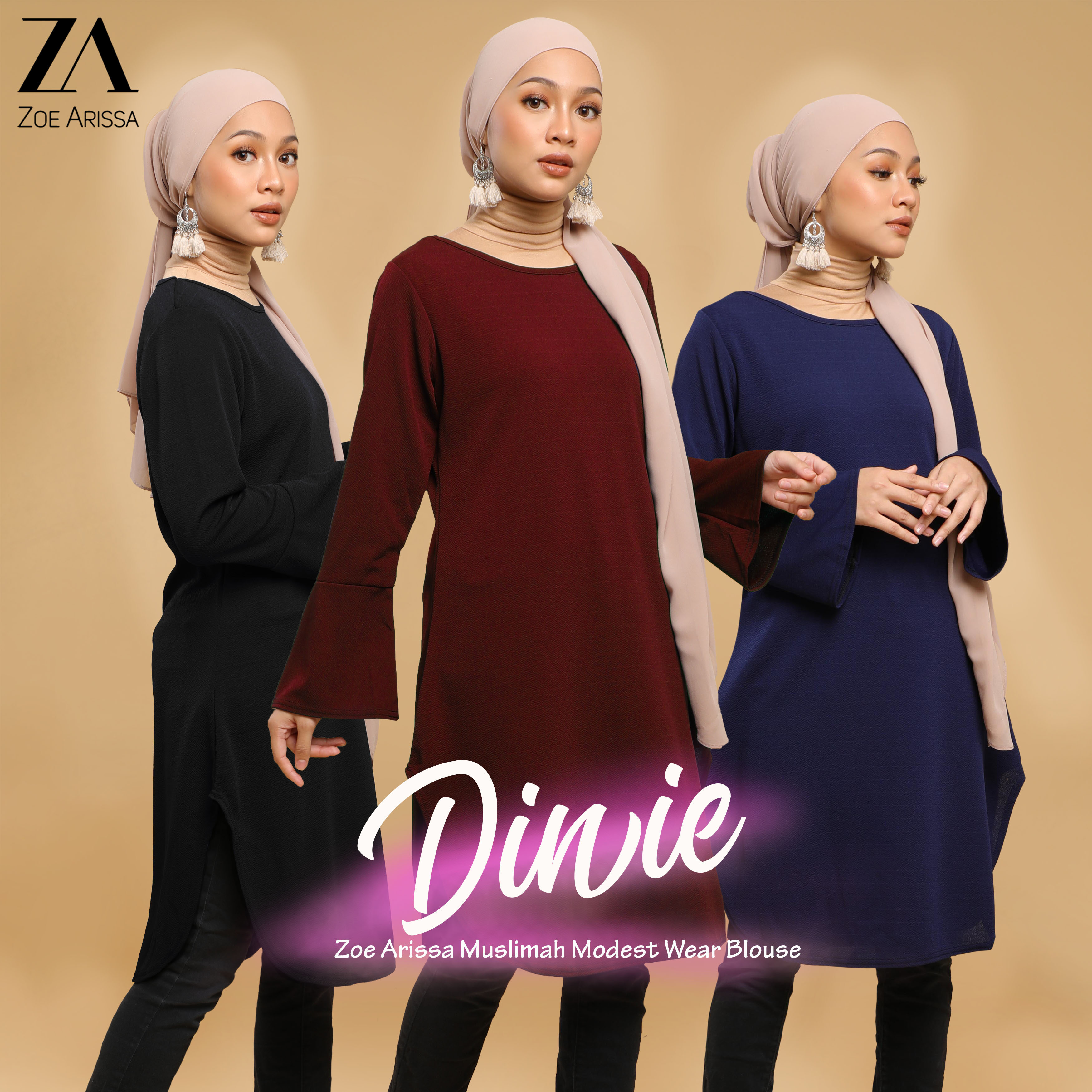 Blouse Muslimah Cotton