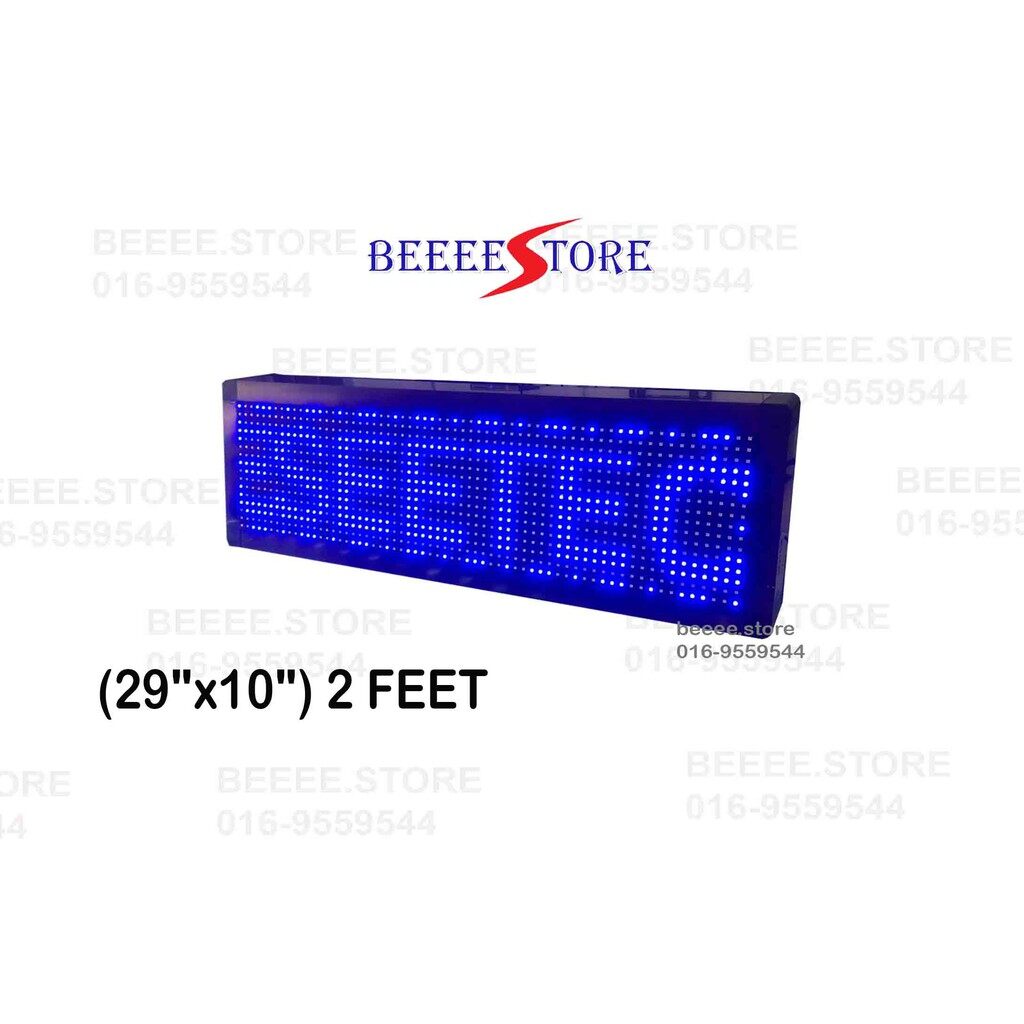 SIGNBOARD P10 LED DISPLAY 2 FEET/ 4 FEET/ 5 FEET INDOOR LED SIGNBOARD ...