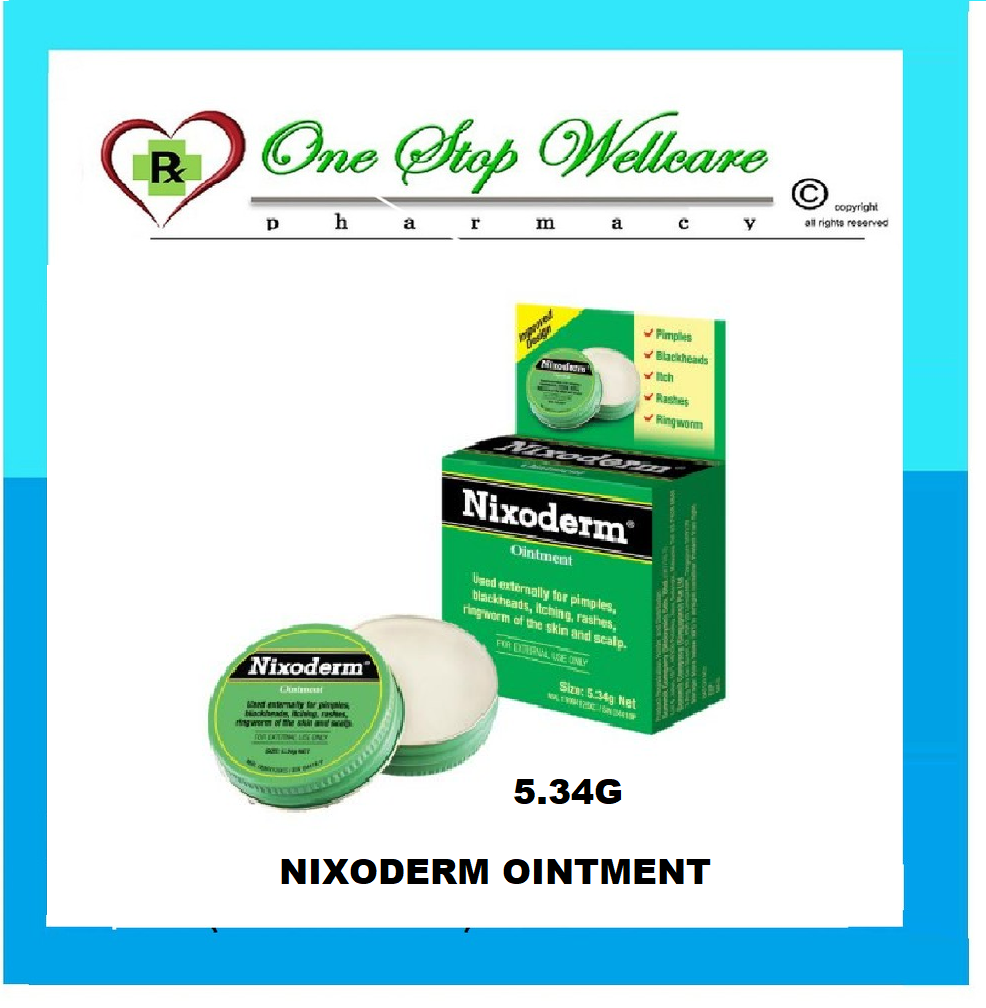 NIXODERM OINTMENT 5.34G (EXP:01/2025) | Lazada