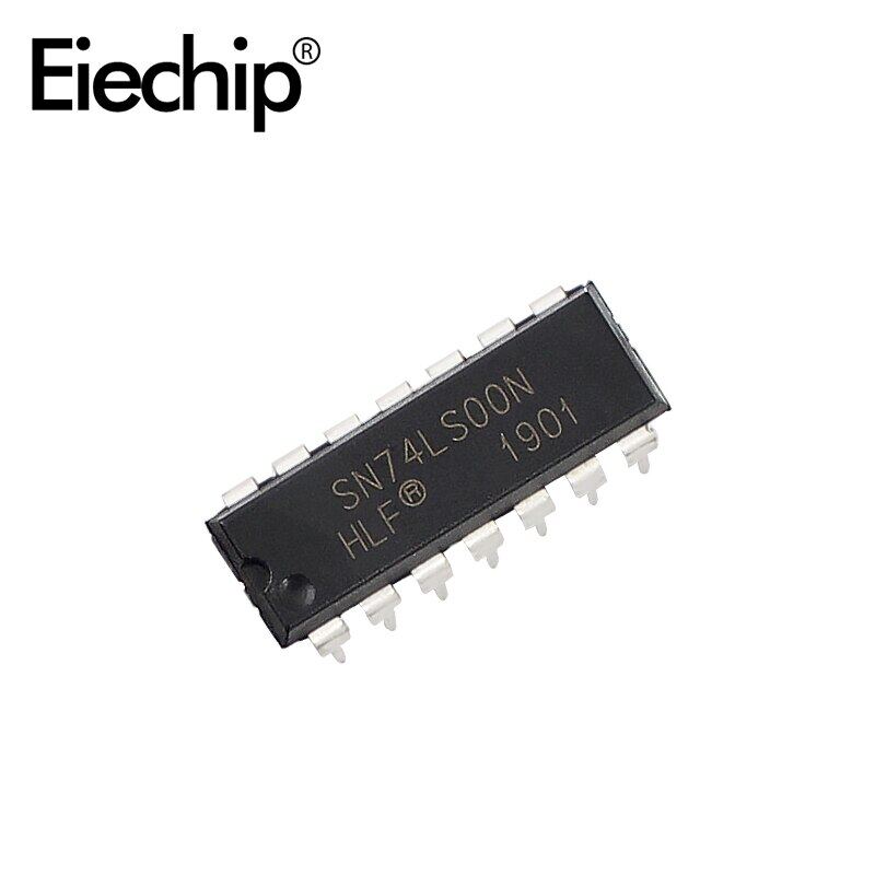 SN74LS00 SN74LS02 SN74LS04 SN74LS08 SN74LS32ตรรกะ DIP IC วงจรรวมอิเล็กทรอนิกส์ชิปสำหรับ NAND การ ...