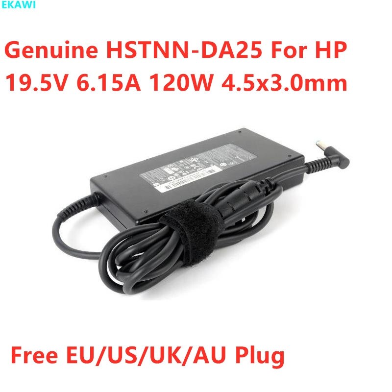 2022 ♦ Genuine HSTNN DA25 19.5V 6.15A 120W 710415 001 HSTNN CA25 AC ...