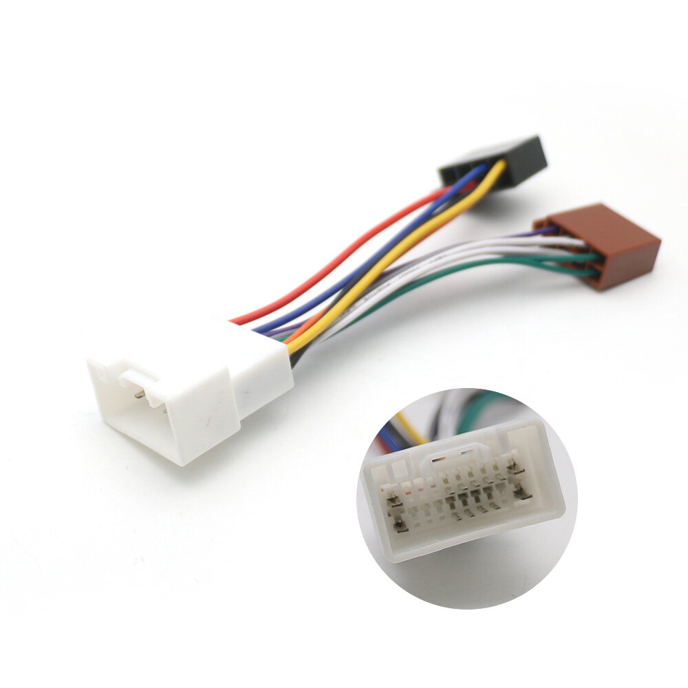 Car 20 Pin ISO Stereo AUDIO Wire Harness Cable Adapter Plug Connector ...