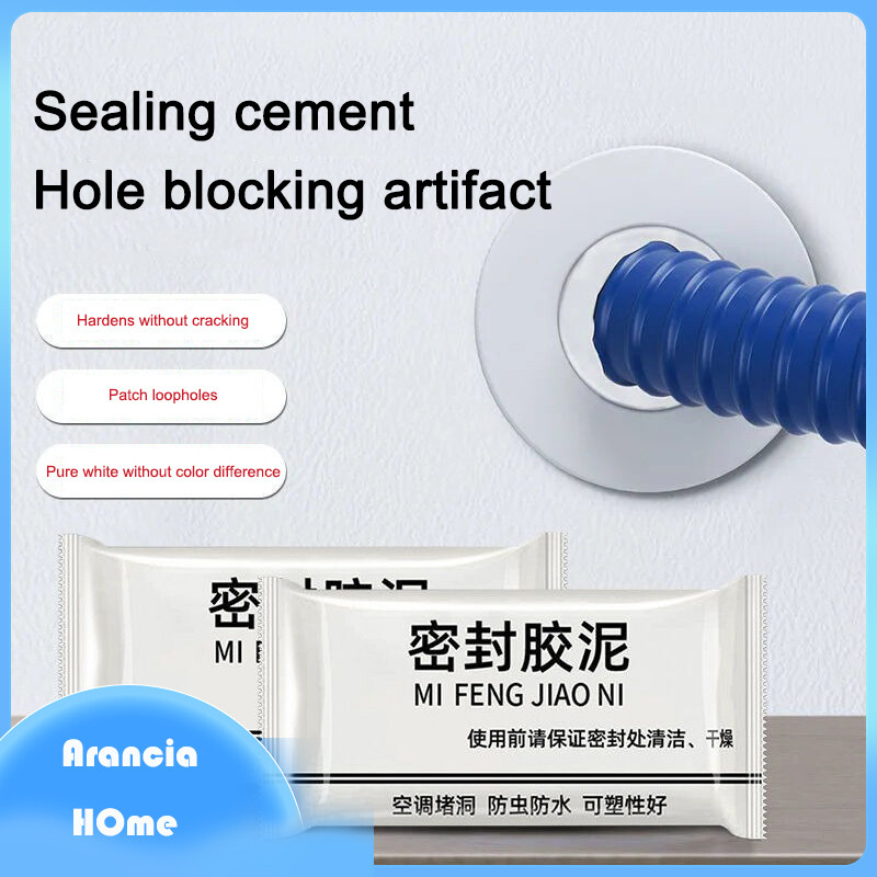 Wall Hole Air Conditioning Hole Sealing Mud Waterproof Leak Plugging ...