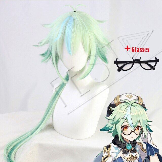 Sucrose Cosplay Wig Game Genshin Impact Knights of Favonous Harmless ...