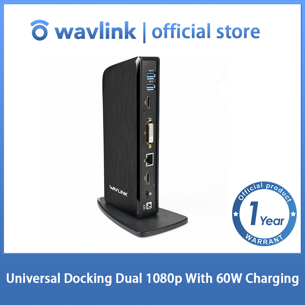 Wavlink USB-C Triple Display Universal Docking Station Working Online ...