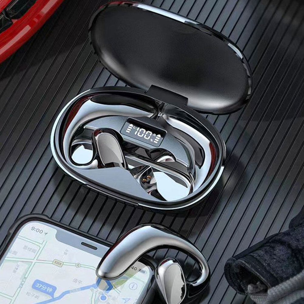 Temoo S900หูฟังส่งเสียงผ่านกระดูกหูฟังบลูทูธไร้สาย TWS ลดเสียงรบกวน IP7หูฟังกีฬากันน้ำ9D หูฟัง ...