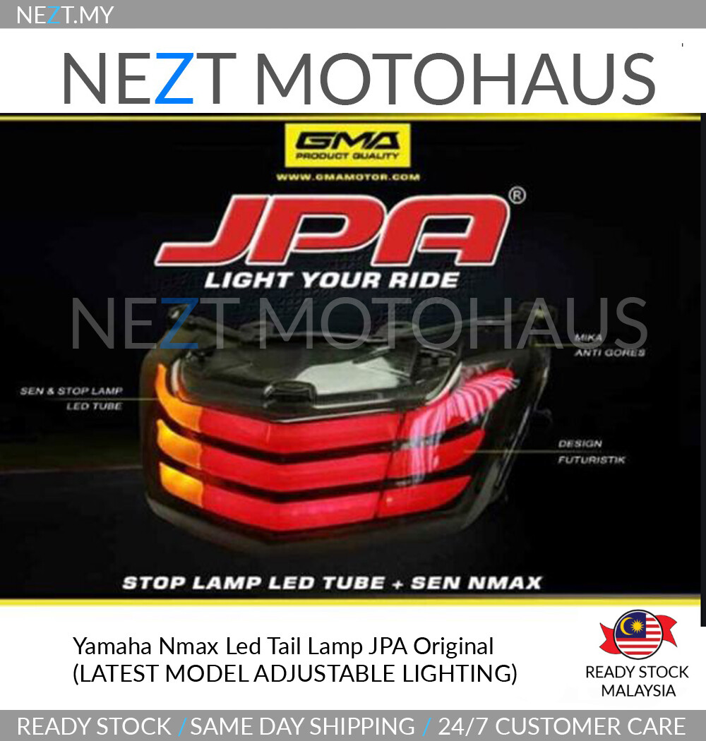 Yamaha NMAX LED Tail Lamp JPA Adjustable Light New Model | Lazada