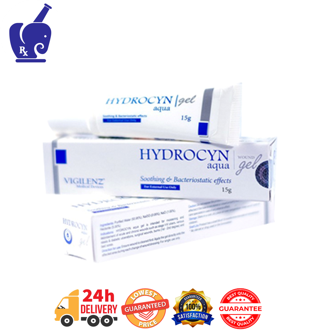 Hydrocyn Aqua Wound Gel 15g | Lazada