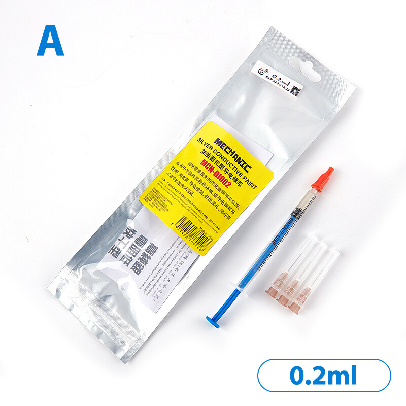 REMAI Conductive Adhesive Glue Silver PCB Rubber Repair Conduction ...